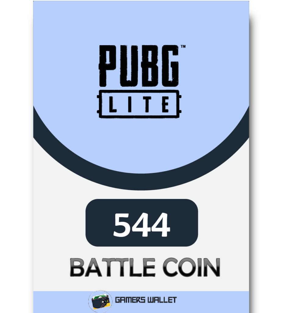 PUBG Mobile Lite 544 BC Direct Top Up Gamers Wallet pubg-mobile-lite-544-bc-direct-top-up-gamers-wallet